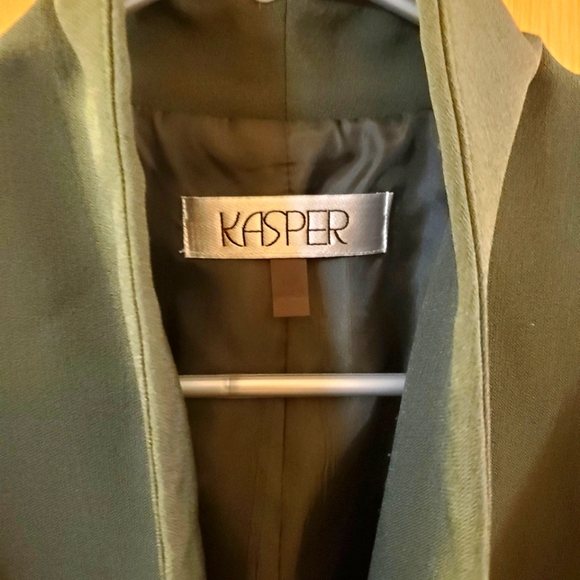 Kasper | Jackets & Coats | Beautiful Kasper Blazer For Women Moss Green Size 6 Petite | Poshmark
